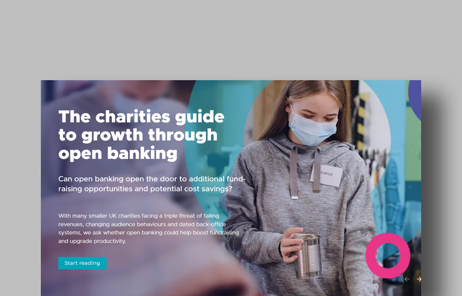The charities guide to growth through open banking - Open Banking